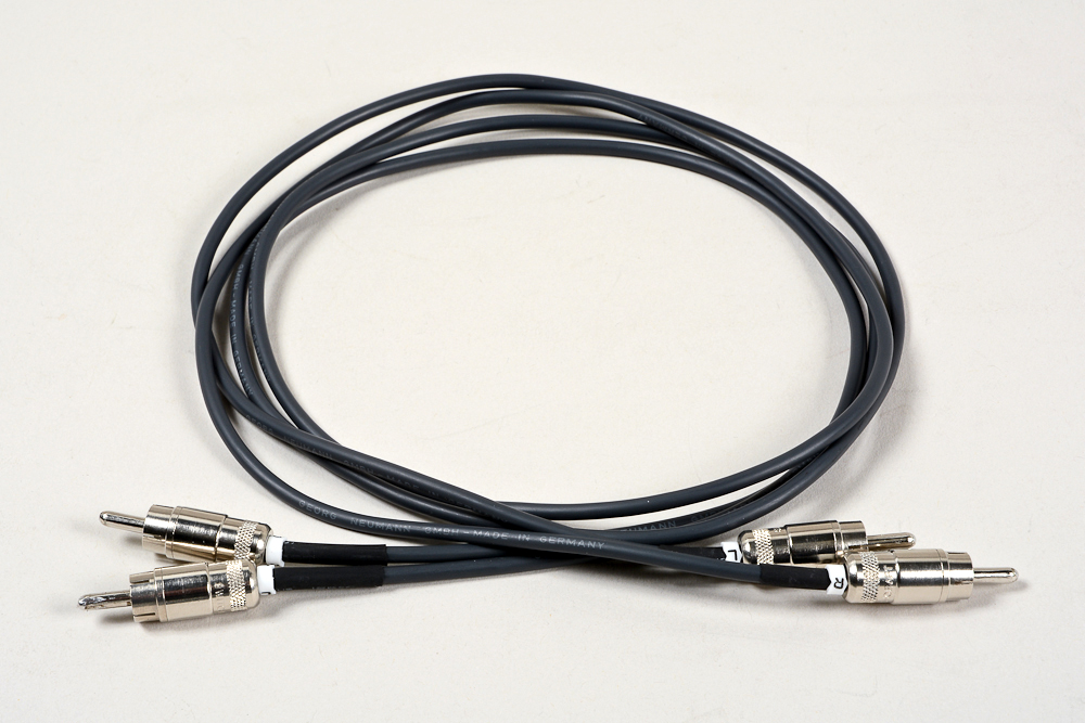 Neumann Mic Cable / RCA-RCA 約1m/2本