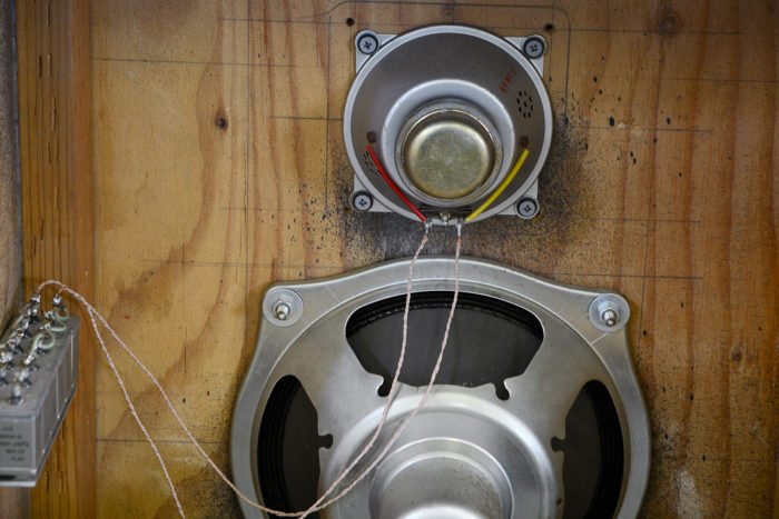 telefunken 8 inch tigges magnet + isophon alnico tweeter