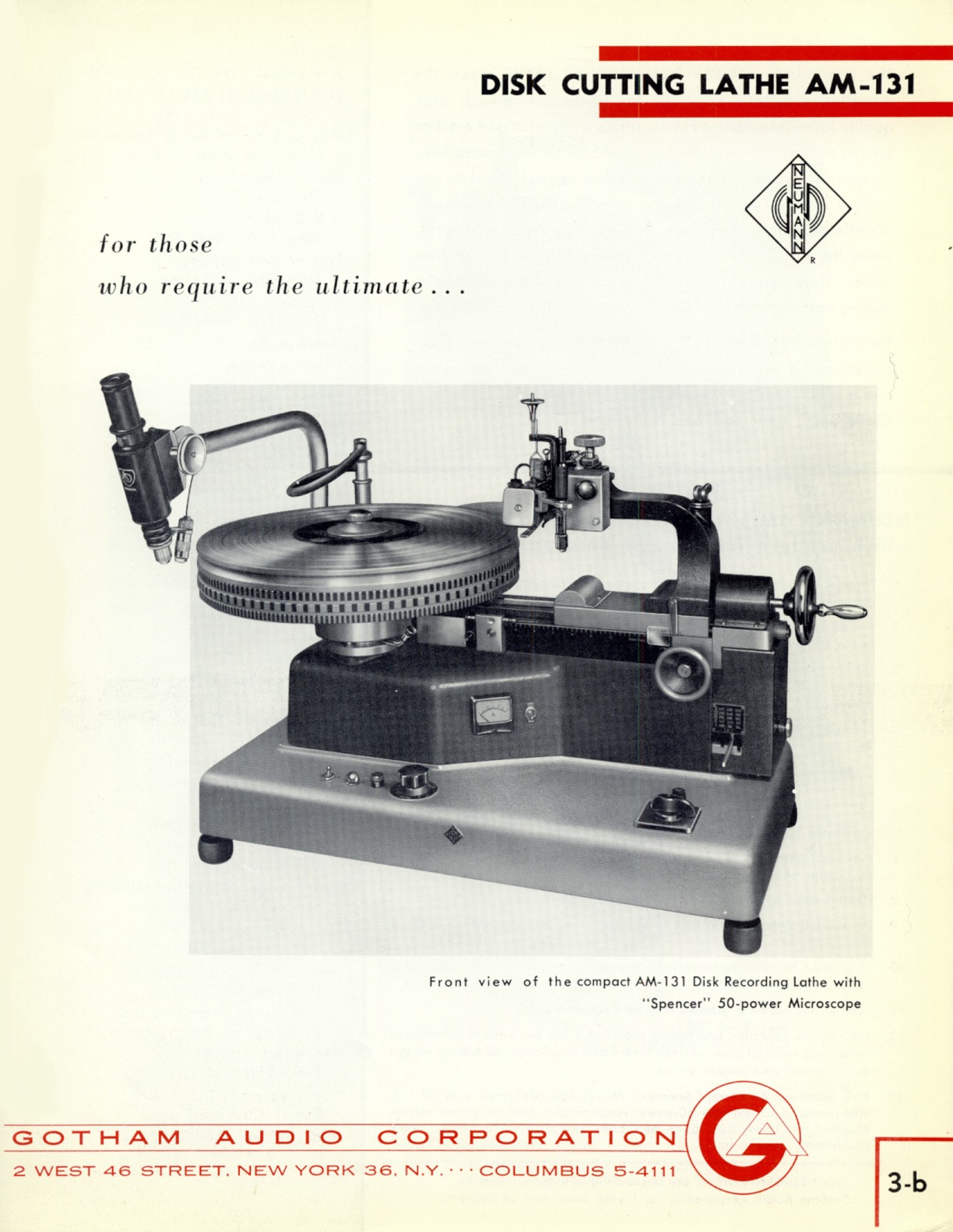Neumann Vintage Catalogue 01